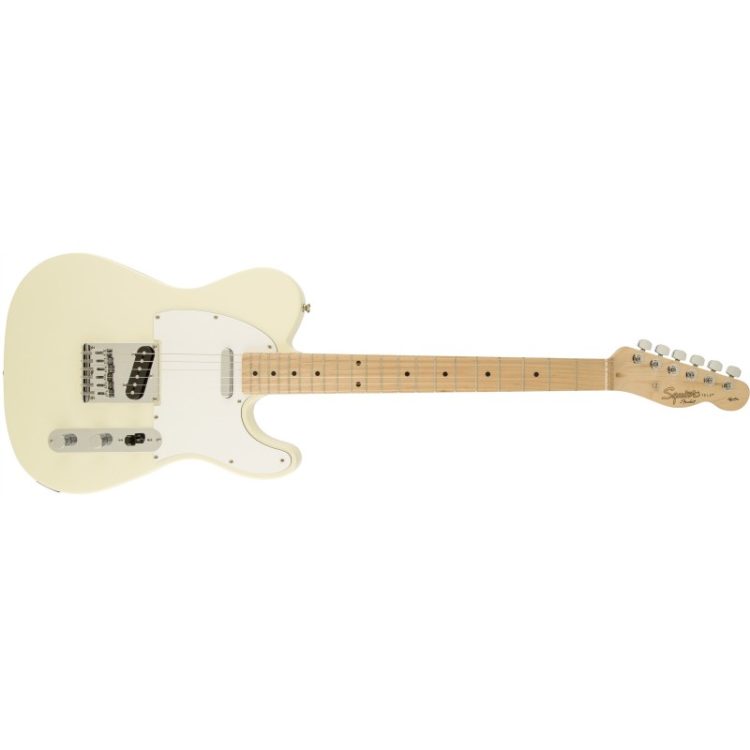 Squier Telecaster Affinity Maple Artic White 0310202580 - Alamo Musical