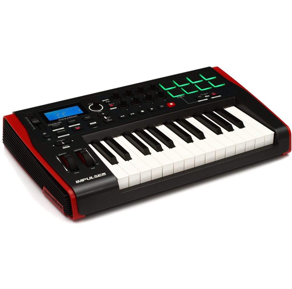 TECLADO CONTROLADOR IMPULSE 25 - Alamo Musical
