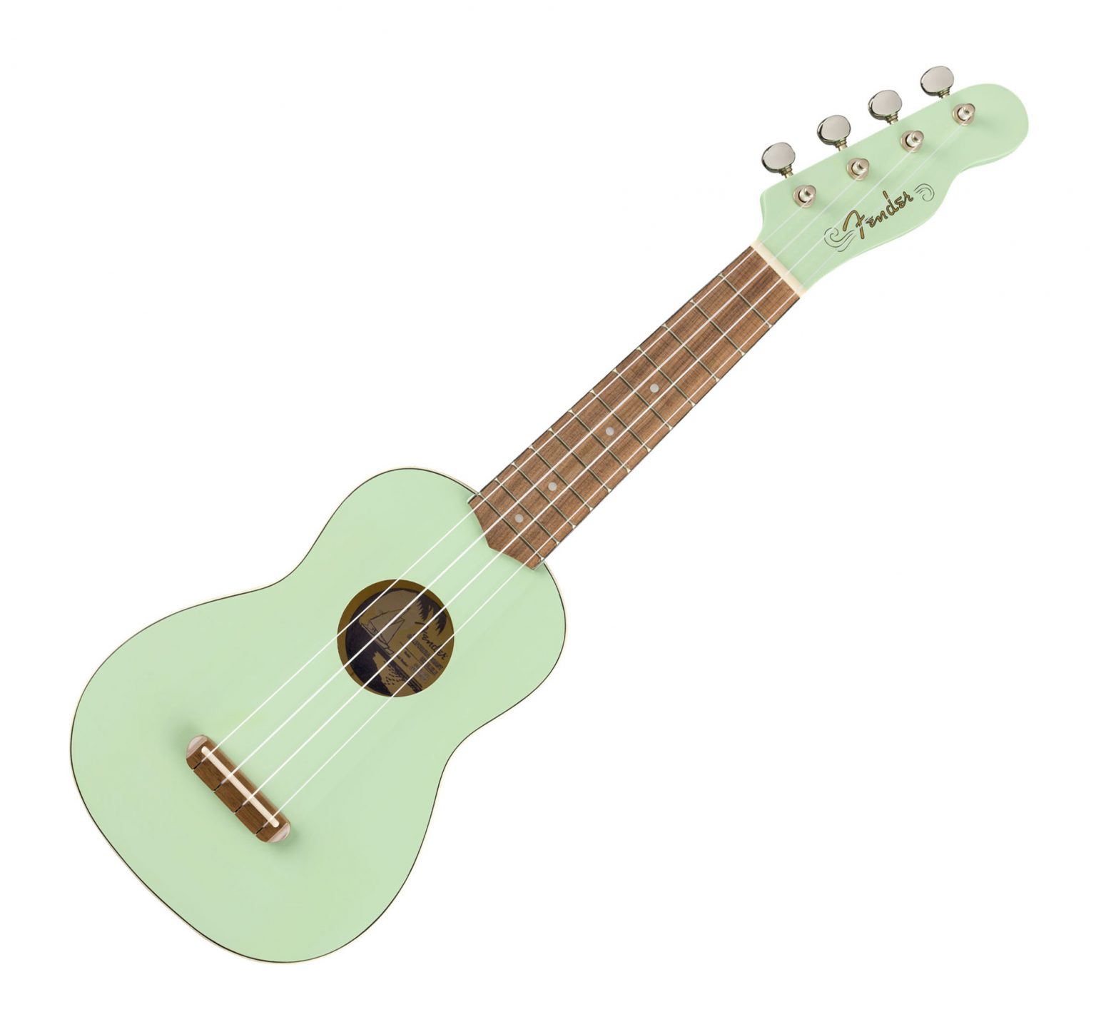 Fender Ukulele Venice Soprano Sfg Verde 0971610557 - Alamo Musical