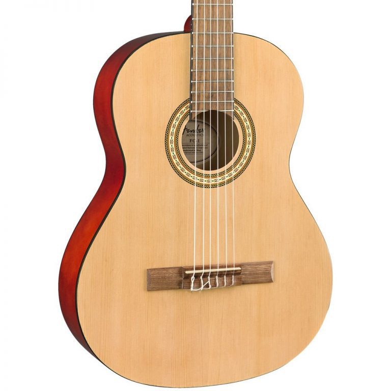 Guitarra Fender Clasica Fc-1 Natural 0971960421 - Alamo Musical