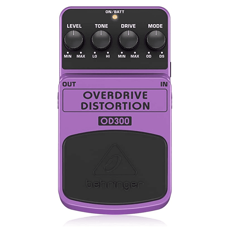 Pedal Behringer OD300 Overdrive Distortion - Alamo Musical
