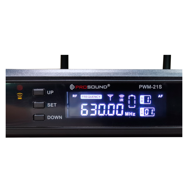 MICROFONO PROSOUND INALAMBRICO PWM-21S - Alamo Musical