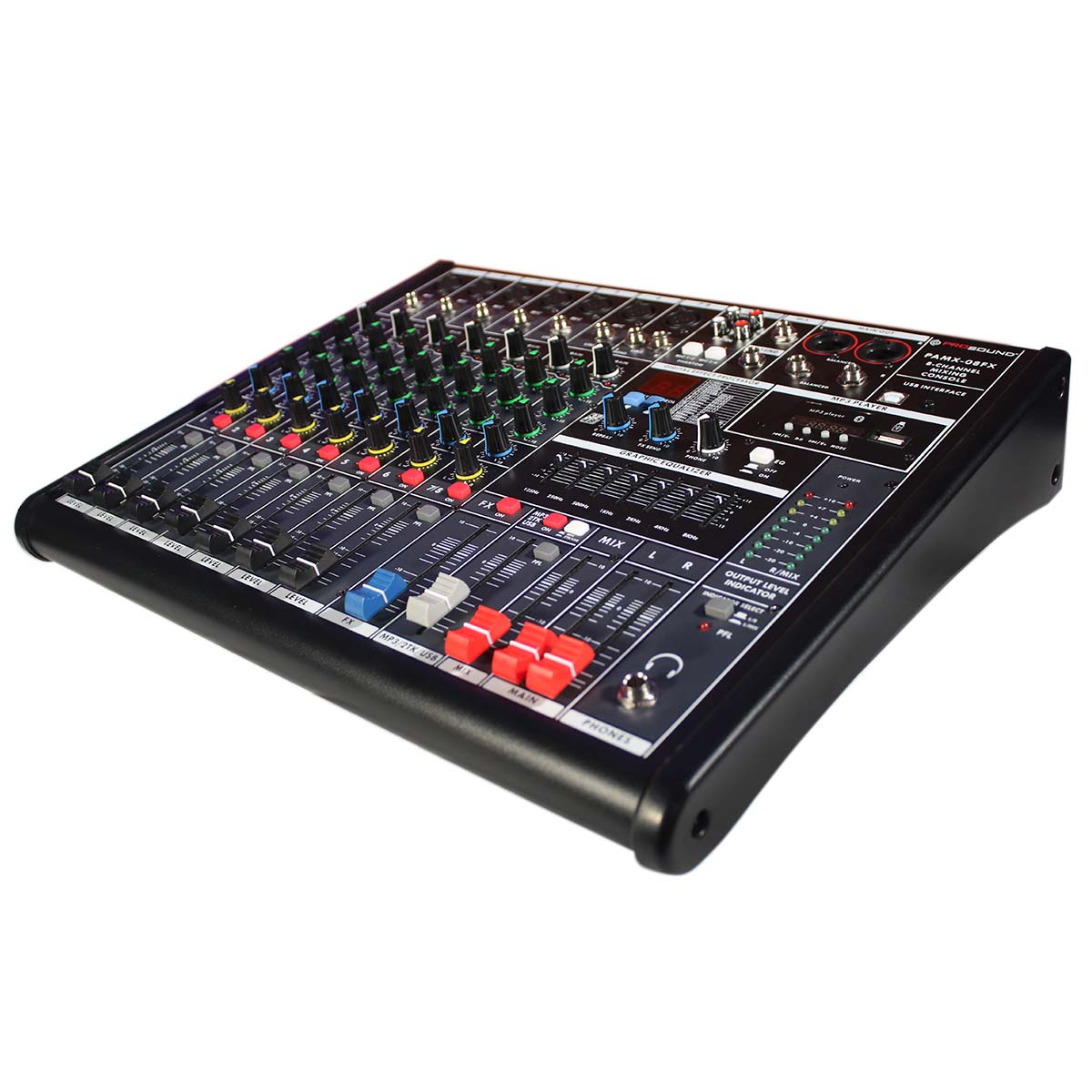 Mezcladora Prosound PAMX-08FX - Alamo Musical