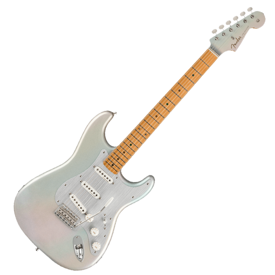 Guitarra Eléctrica Fender Strat HER Resplandor Cromado 0140242343 ...