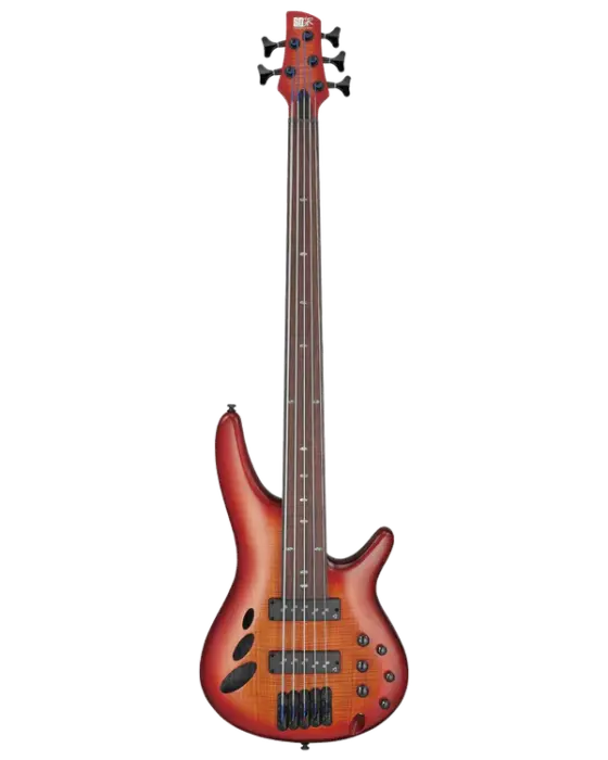 Bajo Eléctrico Ibanez SR Bass Workshop SRD905F-BTL Café Mate Fretless ...